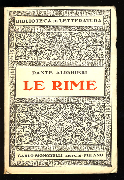 Dante írásai – az Isteni színjáték mellett